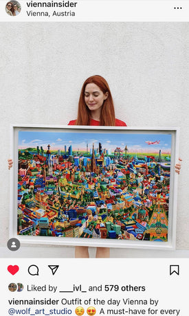 Chicago | Signed Art Prints | Exciting Cities series by Vuk Vuckovic